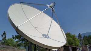 3.8 Meter Prime Focus Satellite Antenna System | Challenger Communications