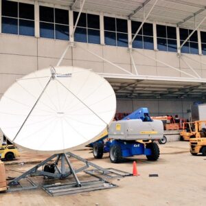 3.8 Meter Prime Focus Satellite Antenna System | Challenger Communications